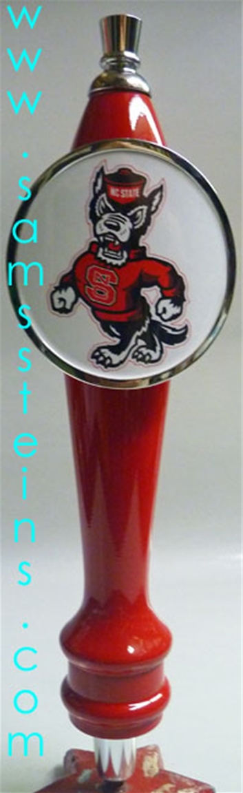 North Carolina State Wolfpack Beer Tap Handle