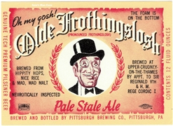 Olde Frothingslosh Ale Label