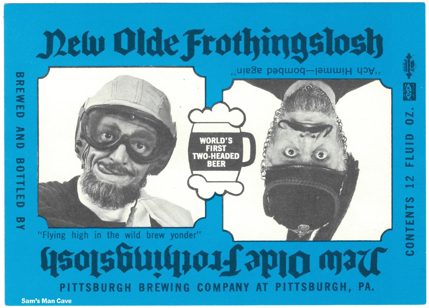 New Olde Frothingslosh Beer Label