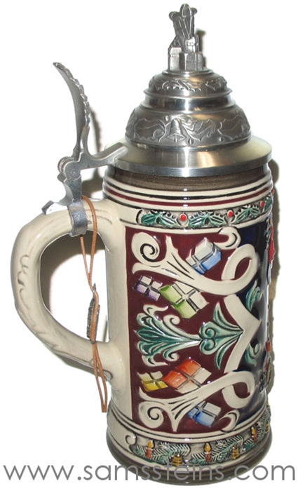 Budweiser Saturday Evening Post Christmas Collection II Santa's Helper ...