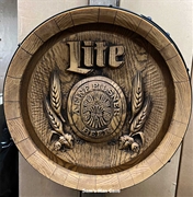 Lowenbrau Barrel Sign