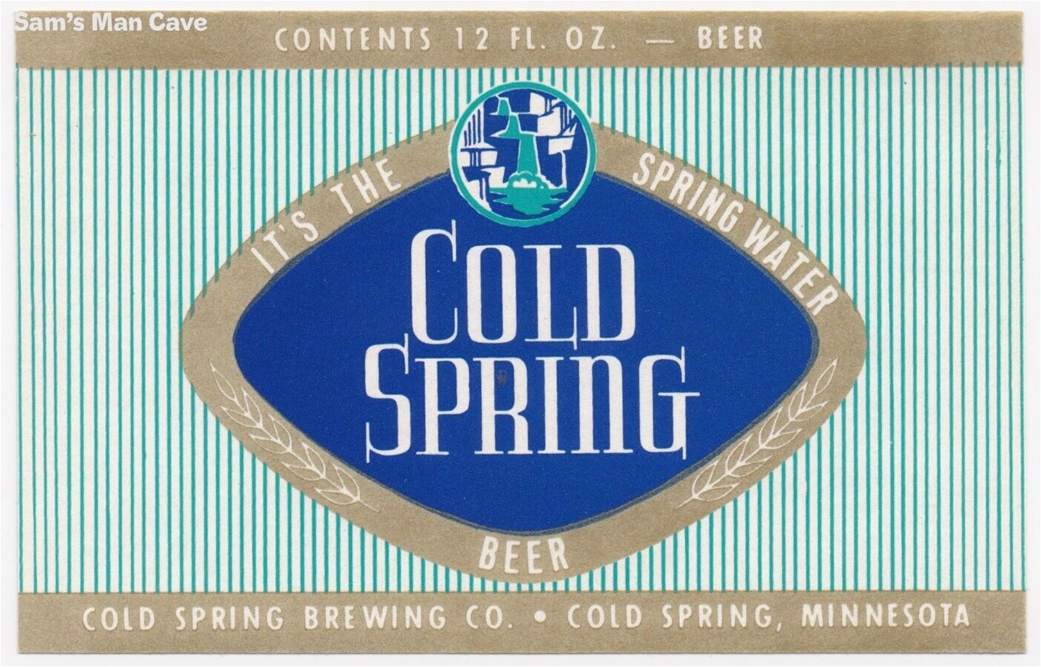 Cold Spring Beer Label