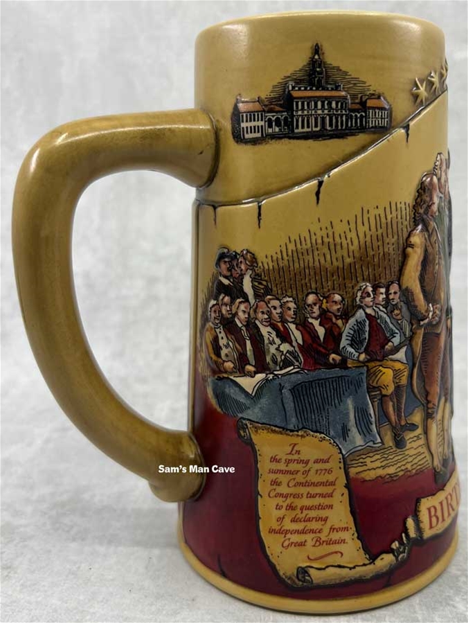 1992 Miller Signing the Declaration Mug