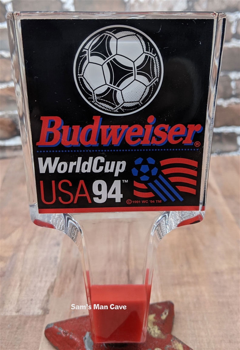 Budweiser World Cup USA 94 Tap Handle