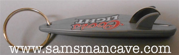 Coors Light Surfboard Bottle Opener Keychain