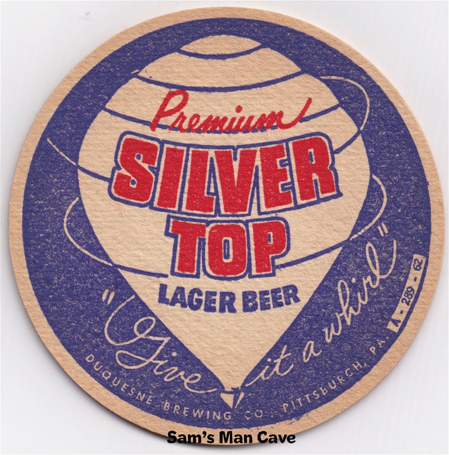 Duquesne Pilsener Beer Coaster