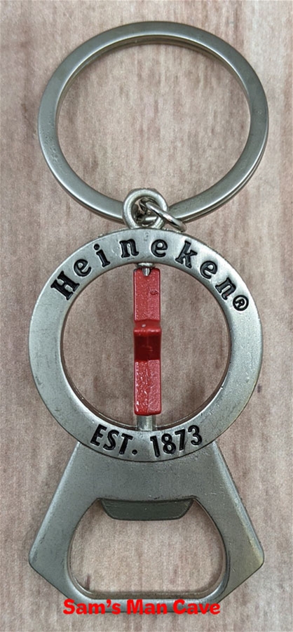 Heineken Bottle Opener Keychain