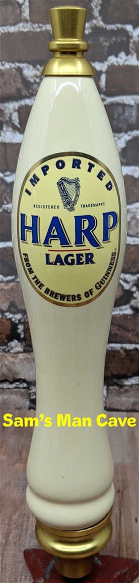 Harp Lager Tap Handle