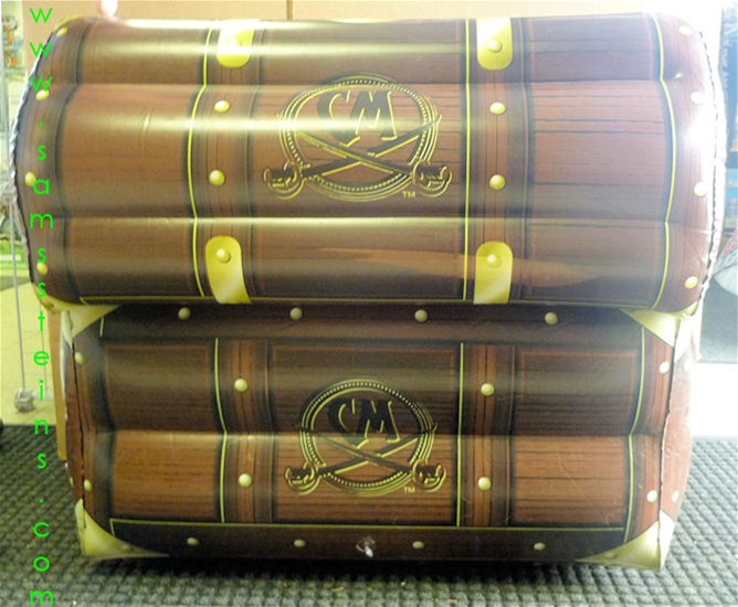 Captain Morgan Treasure Chest Inflatable