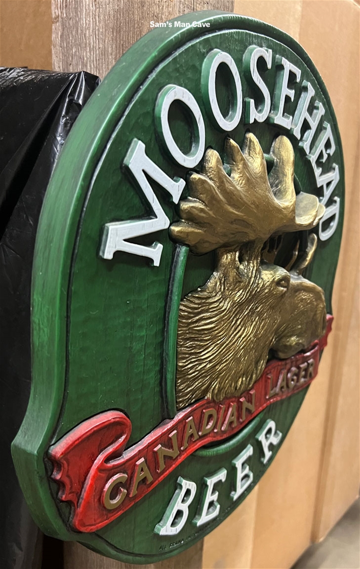 Moosehead Canadian Lager Beer Sign