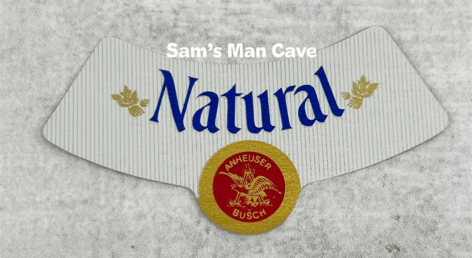 Natural Light Beer Label