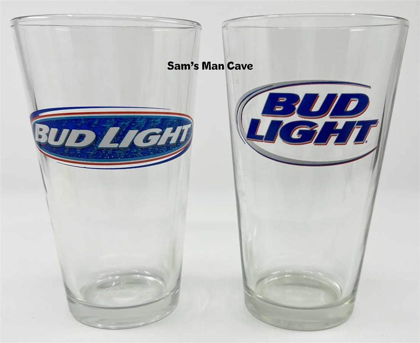 Bud Light Pint Glass Set