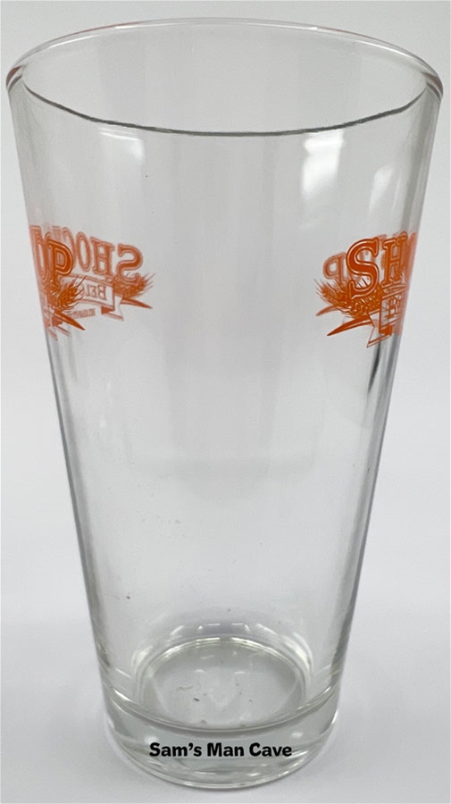 Shock Top Belgian Pint Glass Set