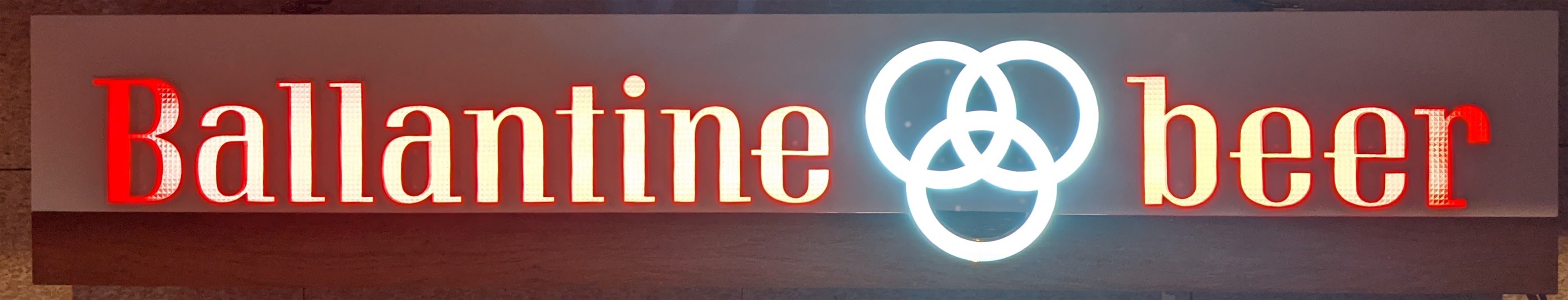 Ballantine Beer Sign