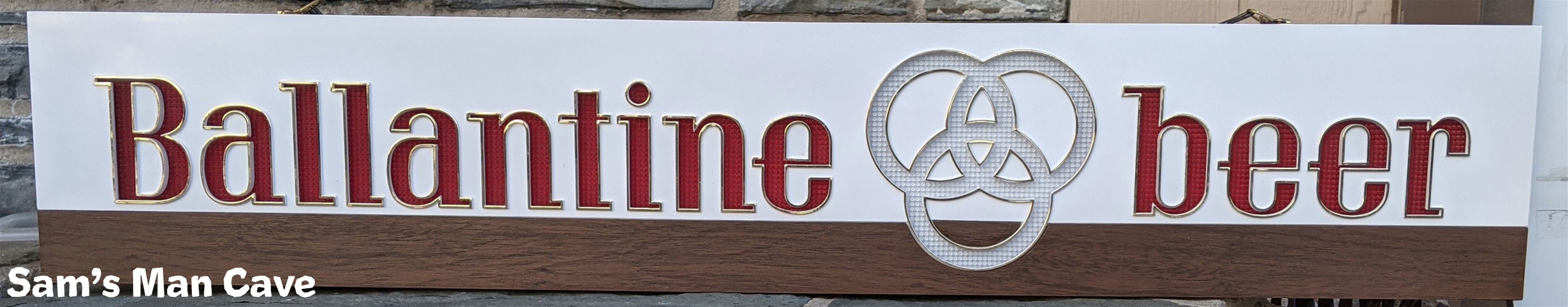 Ballantine Beer Sign