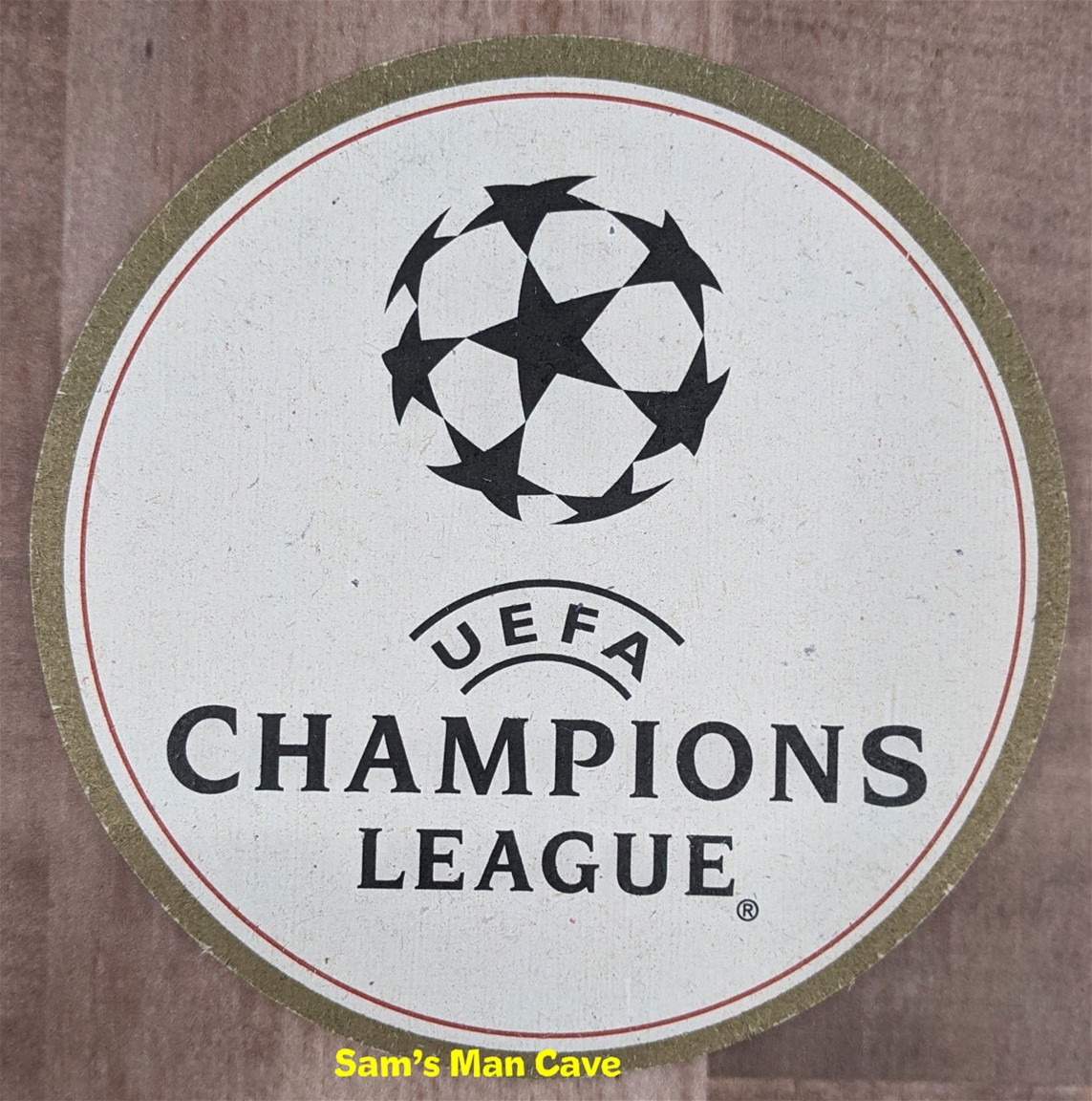 Birra Moretti UEFA Champions League Beer Coaster