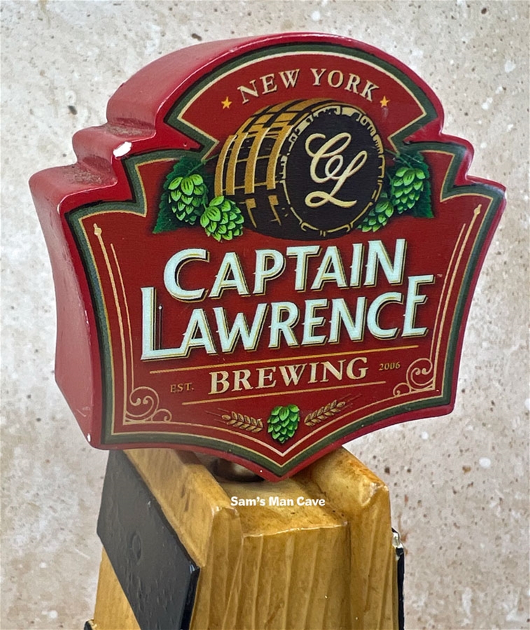 Captain Lawrence Brewing Tap Handle