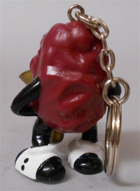 California Raisin Sax Player Keychain