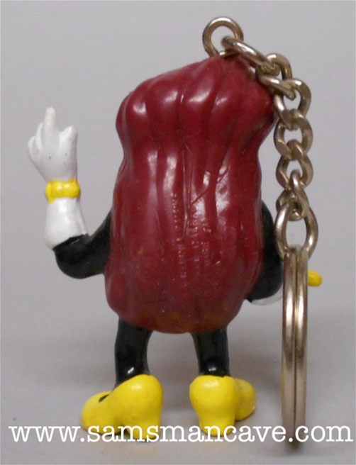 California Raisin Female Singer Keychain