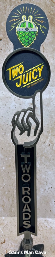 Two Roads Two Juicy Tap Handle